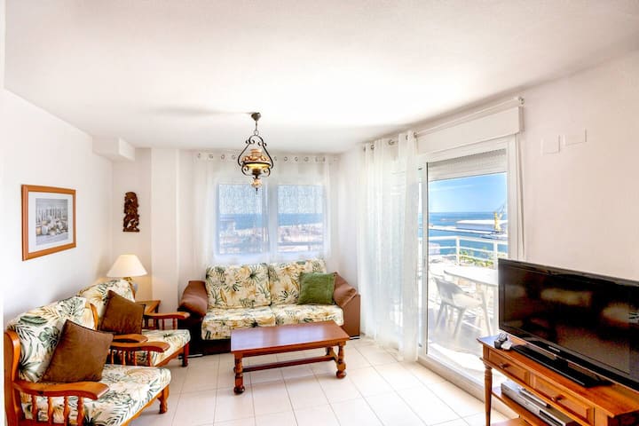 Apto Acogedor, Gran Balcón Y Piscina En La Terraza - Gandia