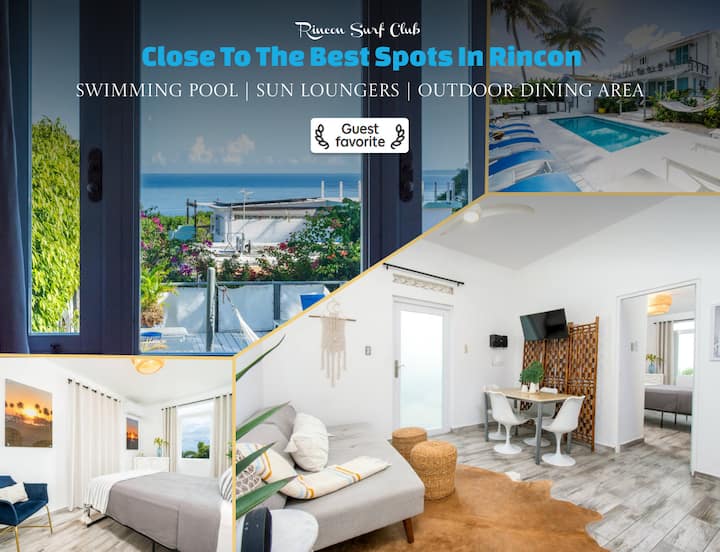 Rincon Surf Club | Ocean View | Pool | Bbq Grill - Rincón