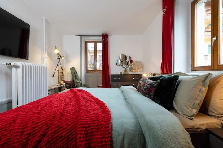 Central Chamonix - Quiet & Parking 5px Apartment - Les Houches