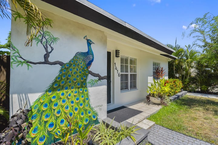 Cottage W Peacocks Managed By Bnr Vacation Rentals - Fort Lauderdale