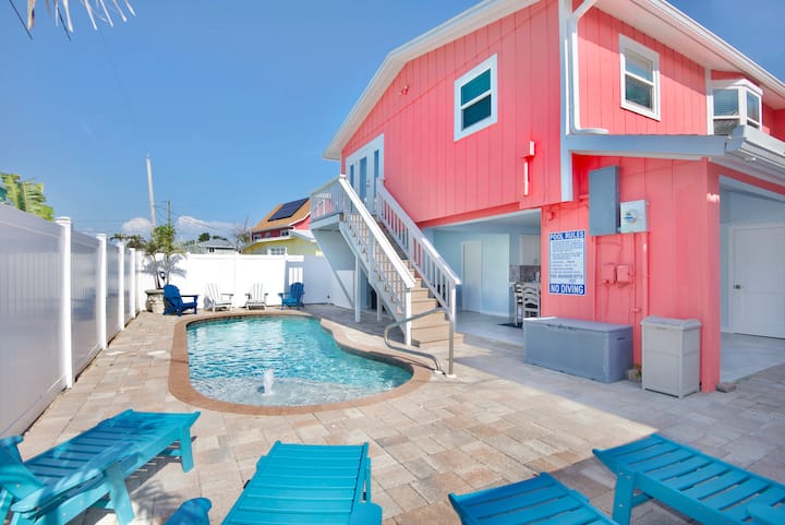 Private, Fenced Pool-montishello On Jefferson - Fort Myers Beach, FL