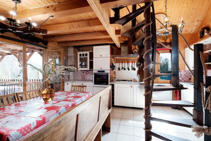Le Chalet Boisé - Maison Avec Jardin Clôturé - Allier