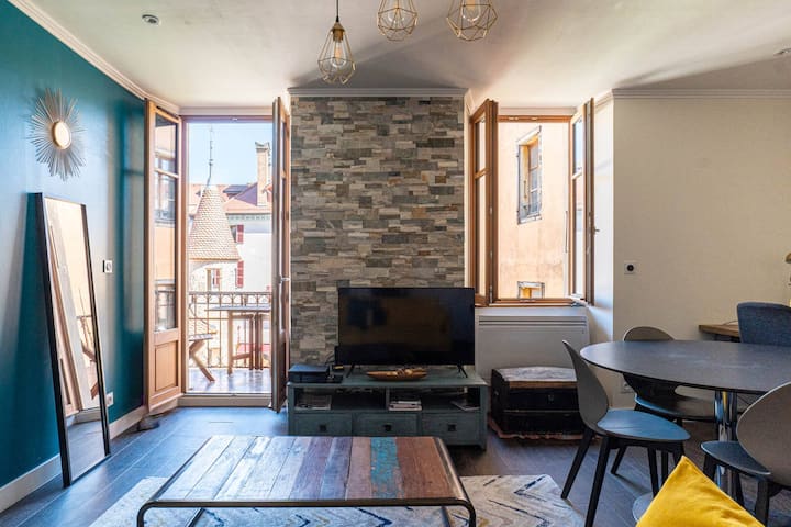 " L'anneciano " - Balcon - Chambre - Vue - Annecy-le-Vieux