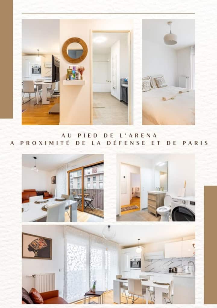 Guestready - Beau Séjour Près De La Défense - Nanterre