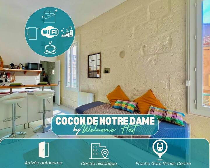 Le Notre Dame - Studio à 400m Des Arènes De Nîmes - Nîmes