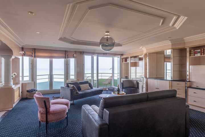 Le Navire - Appt Vue Mer à 50 M De La Plage - Le Tréport