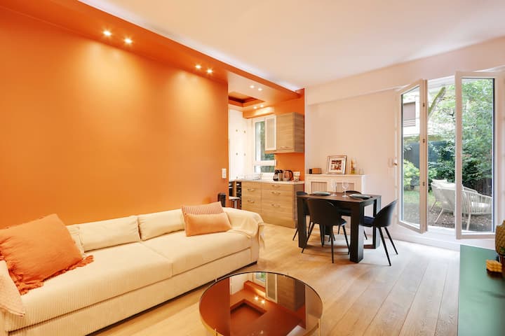 Appt Cosy Avec Jardin 1ch/2p - Neuilly-sur-seine - ibis Paris Porte de Clichy Centre