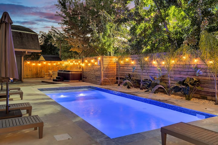Poolside Oasis! 5-br Hideaway Near Canal St - Nola - New Orleans, LA