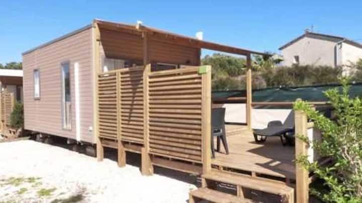 Zecamping 4* Mobil Home 20m² 500m Plage - Île de Porquerolles