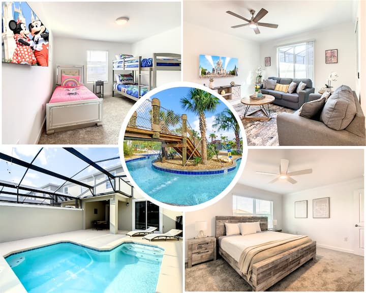Modern 4br Home With Private Pool Near Disney - キシミー, FL