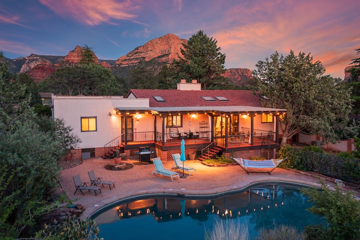 Central To Sedona And Trails W/ Pool And Spa! - 塞多納