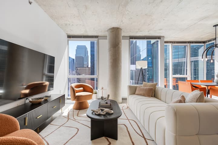 Designer Combo: The Loop 2x 3br, Group Stay, Views - Dearborn Park - Chicago