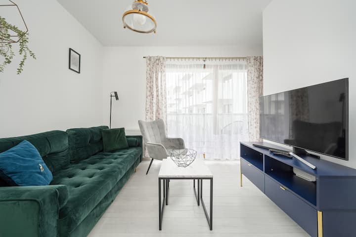 Księcia Witolda 23 | Modern Studio | Balcony - Wrocław