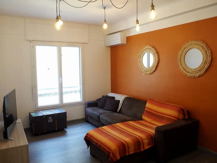 Appartement 2/3p Au Calme, Proche Centre + Plages. - Juan-les-Pins