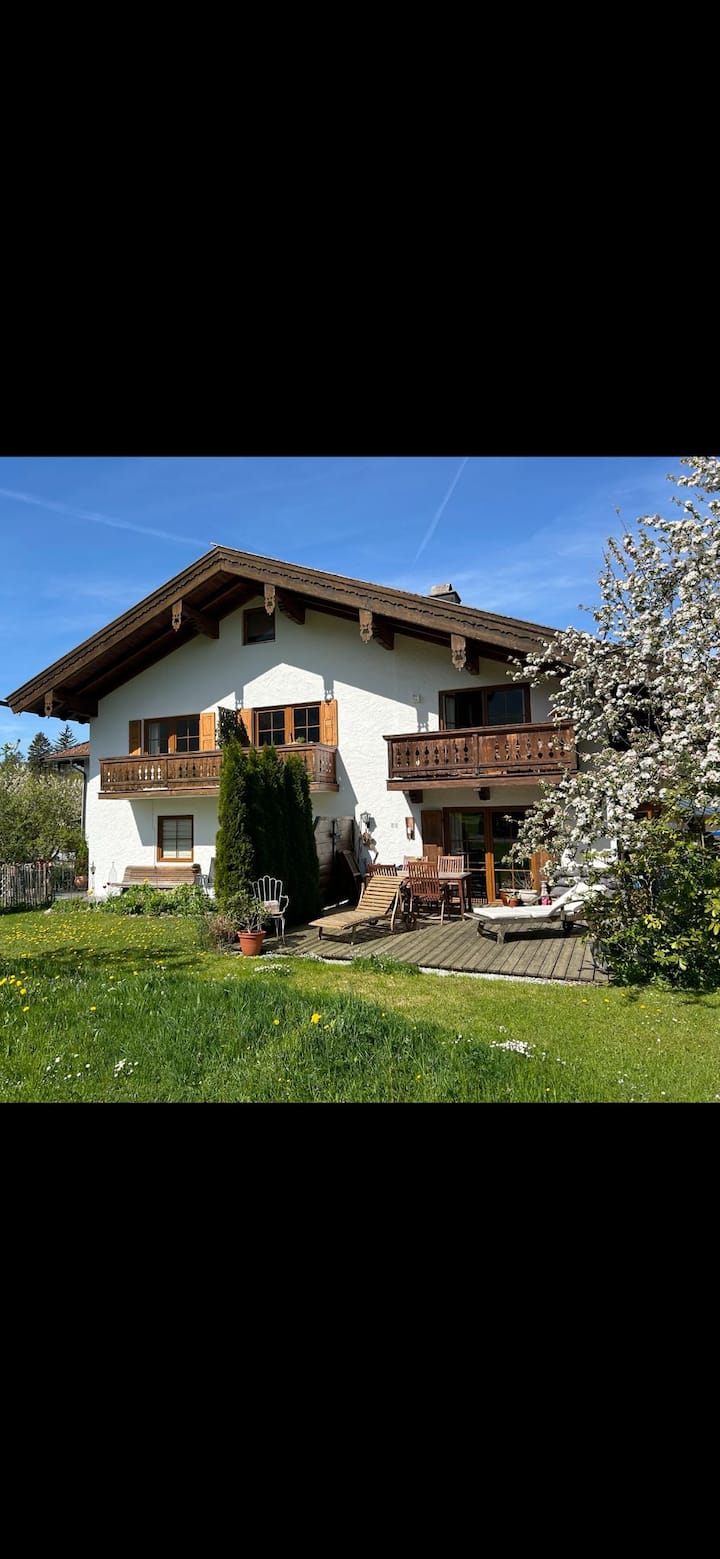 Ferienwohnung 55qm Balkon Mit Bergblick - Siegsdorf