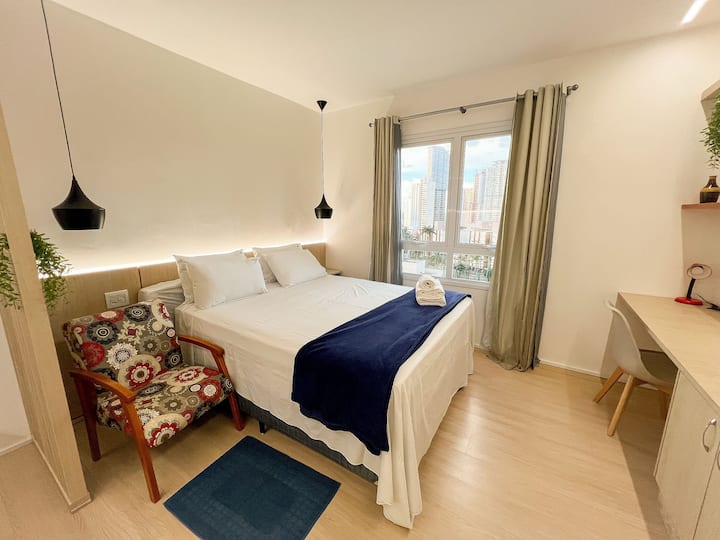 Studio Aconchegante No Marista - Goiânia