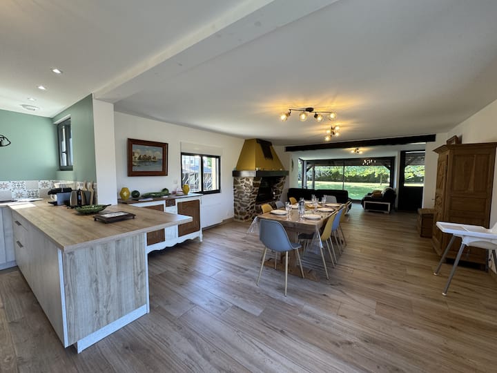 Gite Les Tamaris Maison Chaleureuse Avec Terrain - Le Mans