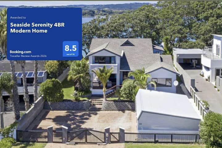 Seaside Serenity - Stylish 4br Home - Waiheke Island