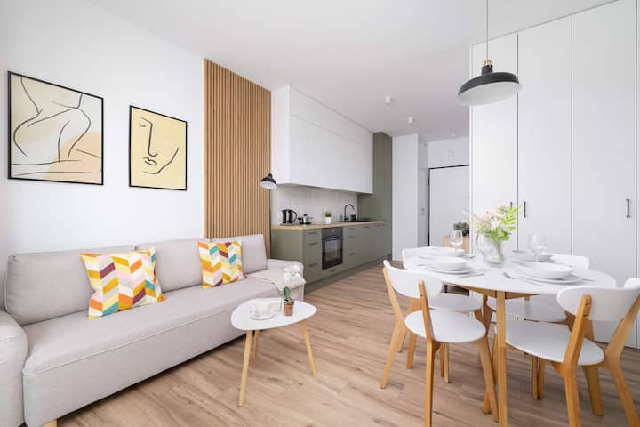 Góreckiego 15 | Comfortable Studio | Parking - Katowice