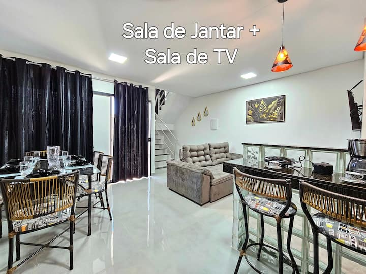 Sobrado Novo Para 9 Pessoas 15 Min Atrativos - Foz do Iguaçu