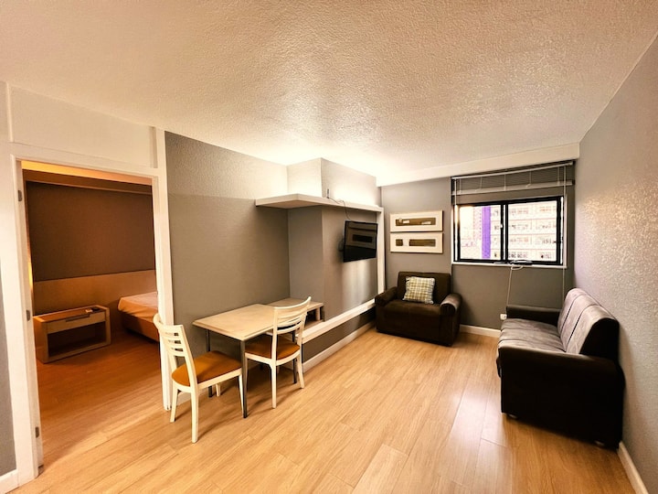Spacious Flat/ Downtown/ 24 Hours Street - Curitiba