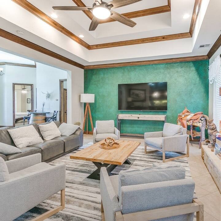 Charming 6bedroom Farmhouse With Pool #Skelly - Dahlgren Lake, OK