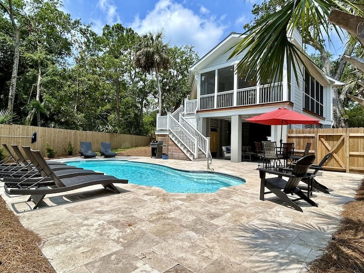 4 Bedroom/4.5 Bath Luxury Home With Private Pool. - Isle of Palms, SC