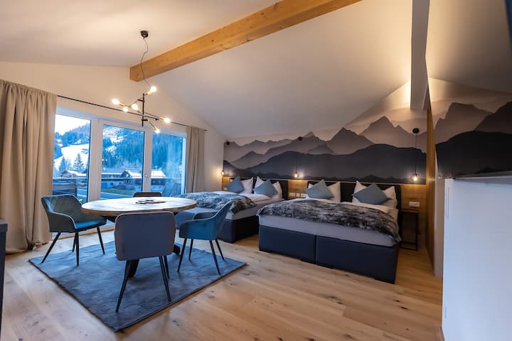 Stylisches Apartment Mit Bergblick 4 Pers. - Wagrain
