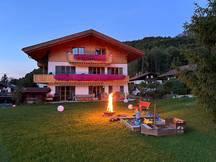 Ferienwohnung 5 Personen 2 Schlafzimmer Terrasse - Marquartstein