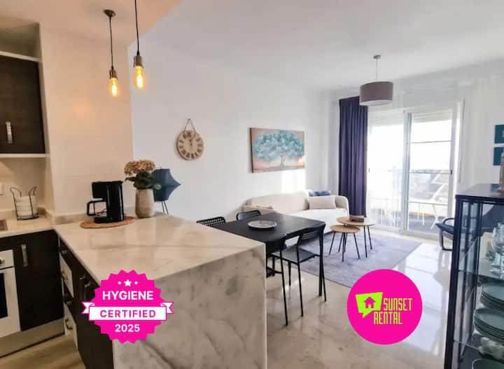 Cozy And Quiet Apartment With Sea Views - Manilva