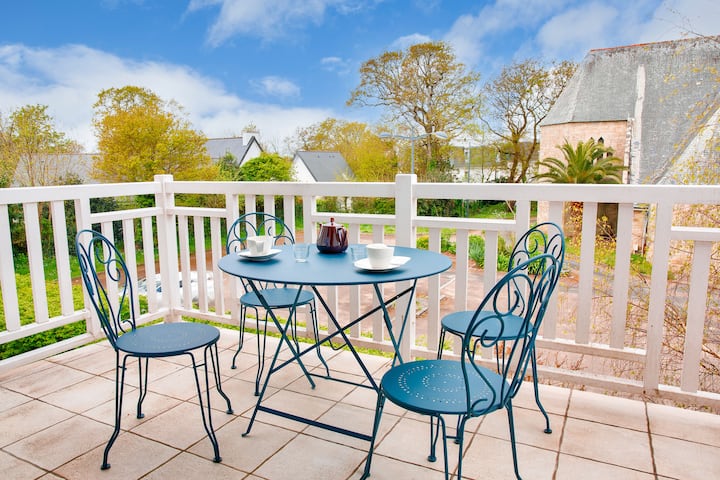 Proche Plages Et Commerces, Appartement Pour 4 - Fouesnant