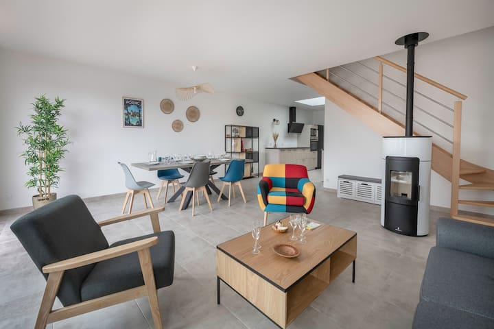 A 500m De La Plage, Maison Récente Pour 5 - Pornic
