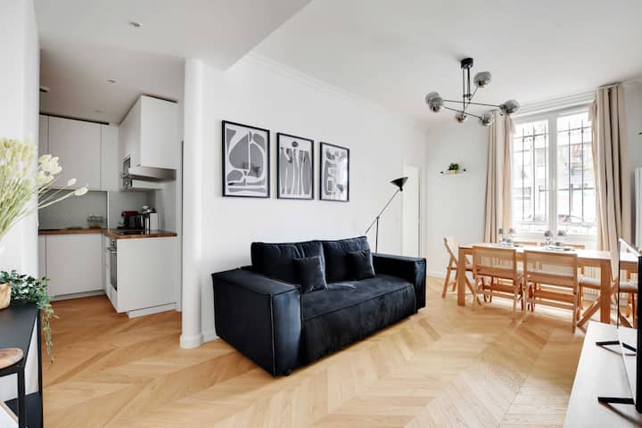Spacieux Appartement Cosy -2br/6p-pl. De La Nation - Paris