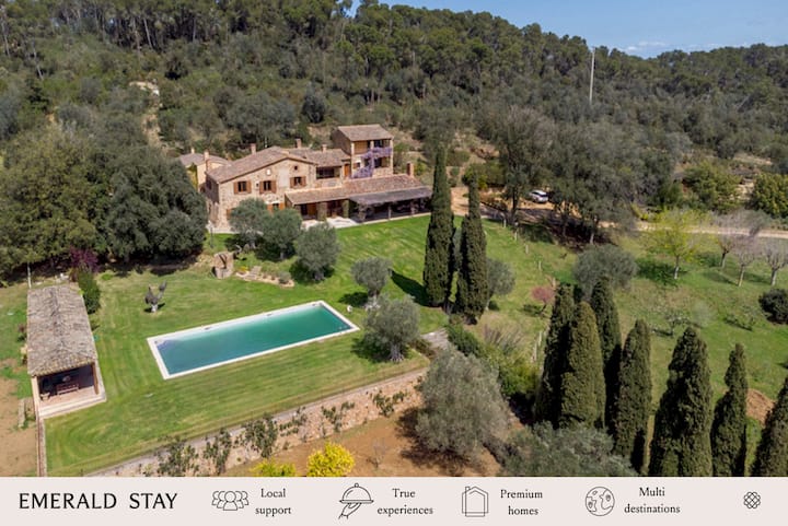 Finca Mas Gotas - Finca úNica Con Encanto - Palamós