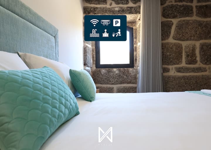 Mystay - Casa D'henrique | Superior Apt Pool View - Vieira do Minho