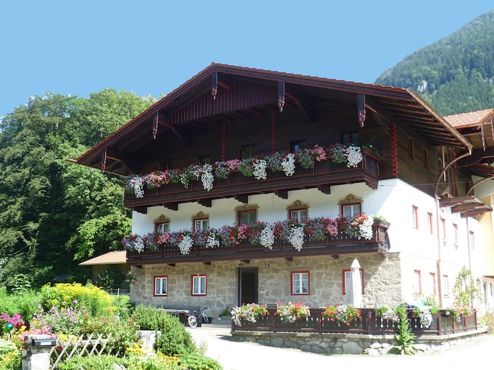 Ferienwohnung 35qm Im Bauernhaus Mit Balkon - Aschau im Chiemgau