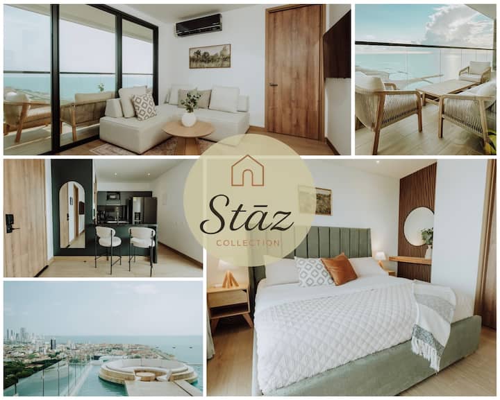 Cartagena View Perfect For Couples + Beach & Walk - Cartagena