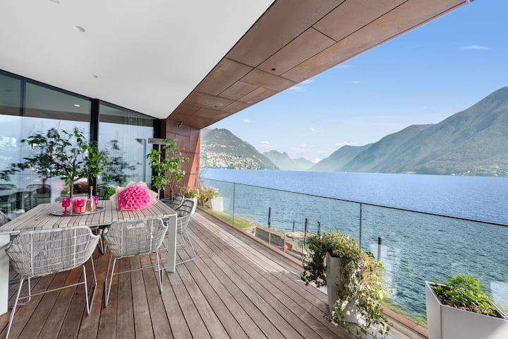 Maison Sur L'eau - Happy Rentals - Lugano