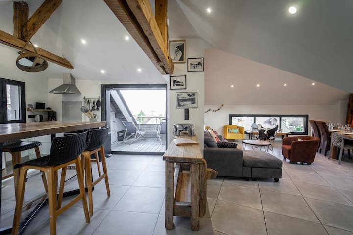 Lac Et Montagne Charmant Appartement Idéalement - Sévrier