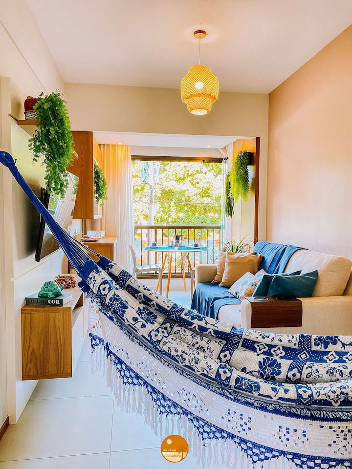 Vf104-pool, 50m Beach, Gym-  Pay In 6 Installments - Salvador