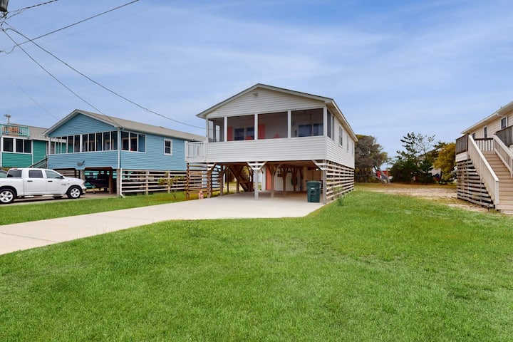 3br With Screened Porch - Easy Walk To Ocean - Nags Head, NC
