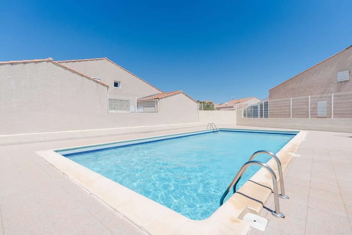 Ib 293 Air-conditioned House In A Residence With S - Narbonne