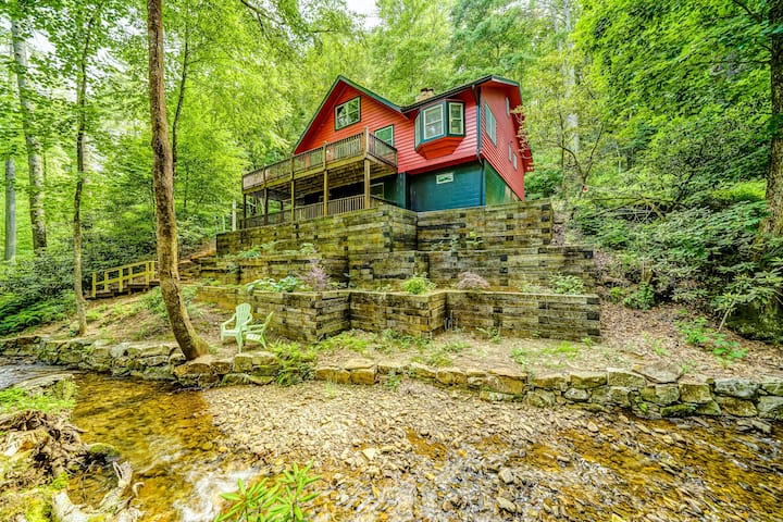2br Waterview Dog Friendly | Fireplace | Deck - Vogel State Park, Blairsville