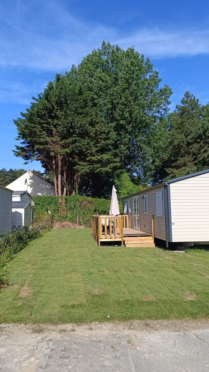 ÉVasion Opale - Mobile Home Famillial 3 Ch. 6 Pers - Saint-Quentin-en-Tourmont