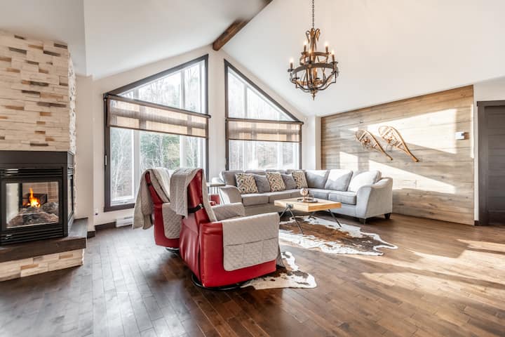 Chalet Au Boisé – Nature, Comfort In Saint-côme - Quebec