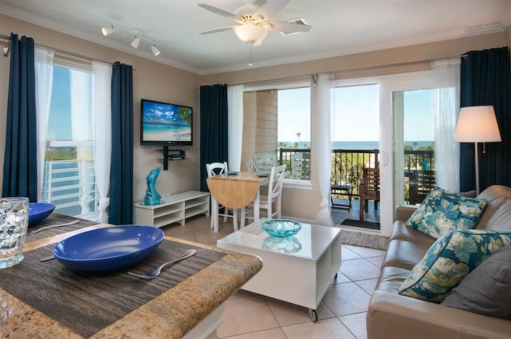 New Heated Pool & Hot Tub Dolphinsmile - Bermuda Beach, TX