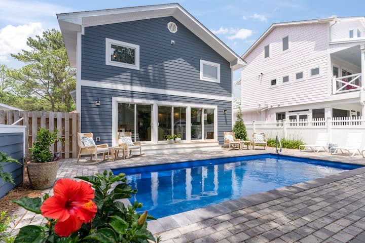 118dog Friendly Private Pool Parking Walk To Beach - Rehoboth Beach, DE