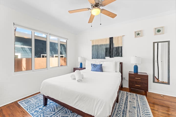 Private Ob 1br Home W/ Ac, Yard, Parking, Pets - Point Loma - San Diego