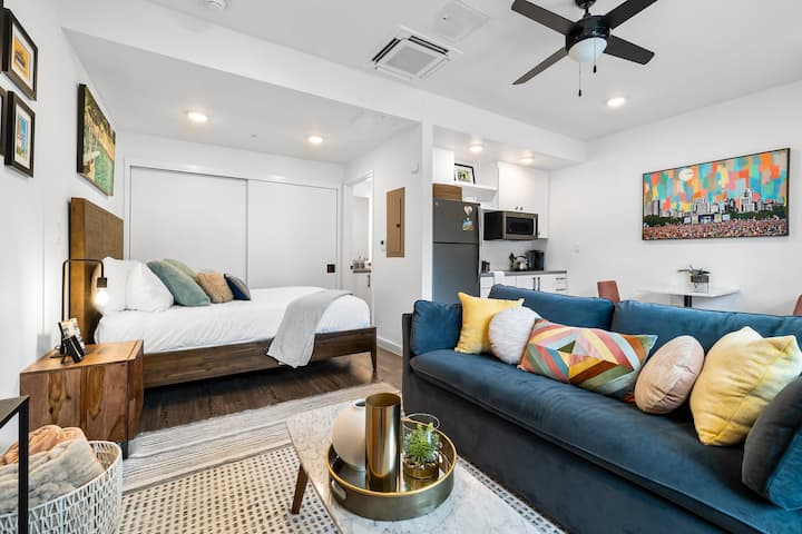 Cozy Atx Studio | Queen & Sofa Bed | Mins To Dt - Austin, TX
