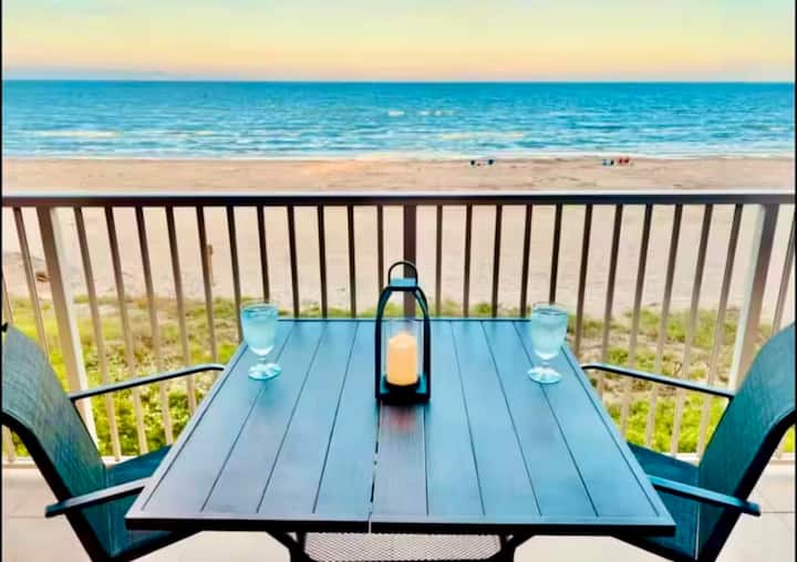 Blue Mermaid-beautiful Beachfront Balcony - South Padre Island